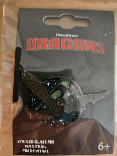 Httyd Stain Glass Enamel Pin How To Train Your Dragon How To Train