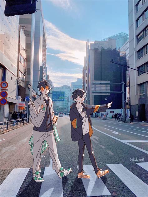 Sakura Haruka And Togame Jou Wind Breaker Drawn By Bad Nachi Danbooru