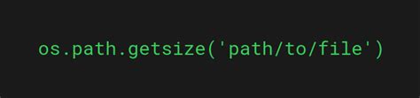 Python How To Check File Size Theory And Examples