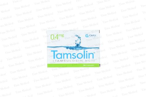 Tamsolin Capsules 0 4mg Time Medical