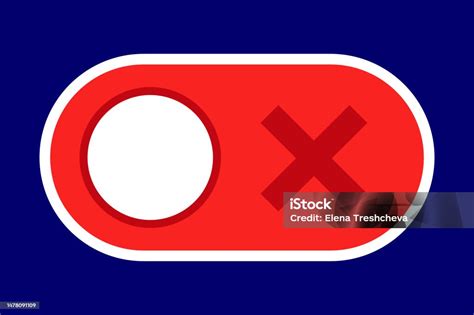 웹 사이트 또는 모바일 게임 응용 프로그램에 대한 Gui 토글 스위치 슬라이더 픽토그램 아이콘 버튼 끄기 비활성화 비활성 꺼짐