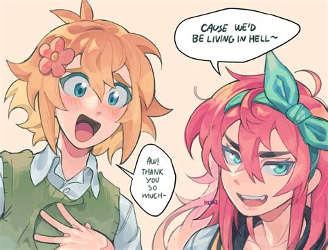 Basil And Aubrey Omori Drawn By Remi Mozzaremi Danbooru