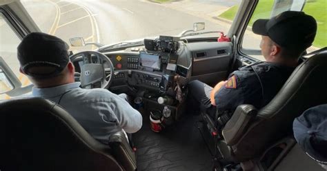 Troopers And Truck Drivers Partner To Stop Distracted Driving