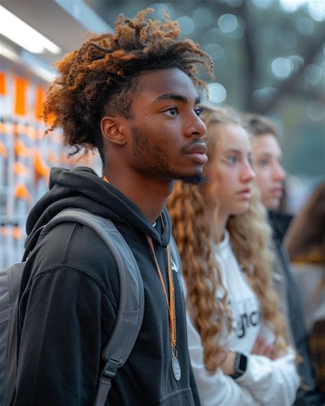 Premium Photo Students Collaborating On A Project Design Background