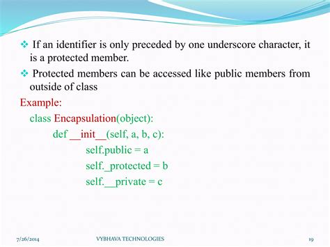 Basics Of Object Oriented Programming In Python Pptx Programming Languages Computing