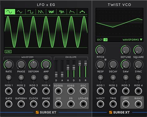 Lfo X Eg Panel Background Gradient · Issue 654 · Surge Synthesizer Surge Rack · Github