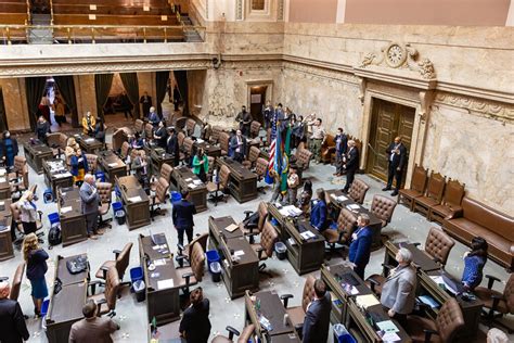 Washington State Legislature Holds Day Of Remembrance Ceremonies