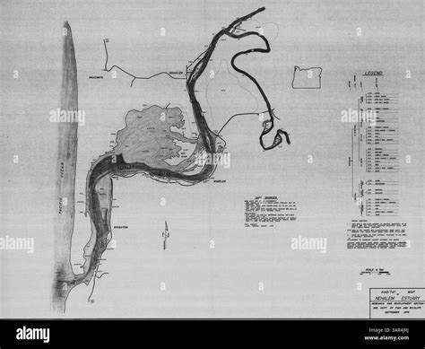 This Habitat Map Of The Nehalem Estuary From The Estuary Inventory Project 1978 Shows The