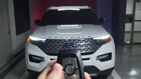 2020 포드 익스플로러 원격시동 Youtube