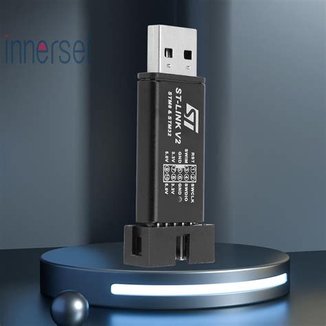 โปรแกรมเมอร์จําลองดาวน์โหลด สีสุ่ม สําหรับ St Link V2 Stm8 Stm32 [innerset] Shopee Thailand