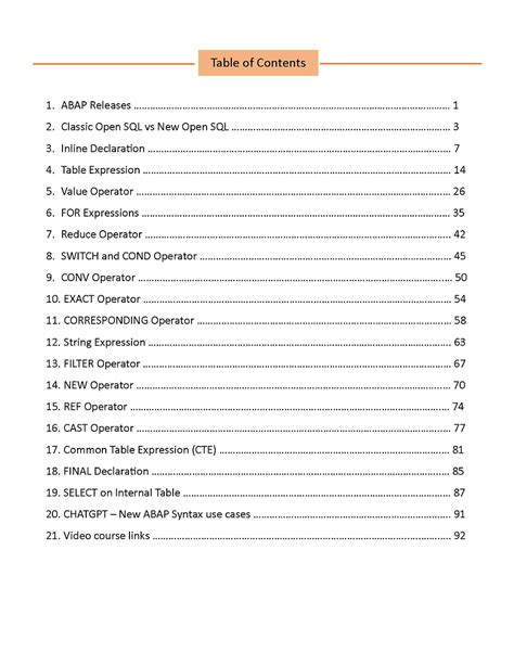 Abap Syntax Ebook Smart Logic Academy
