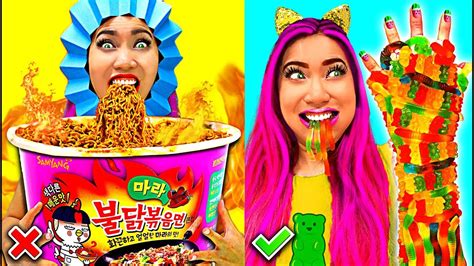 Weird Fun Hilarious Food Hacks You Should Try Cc Available Youtube