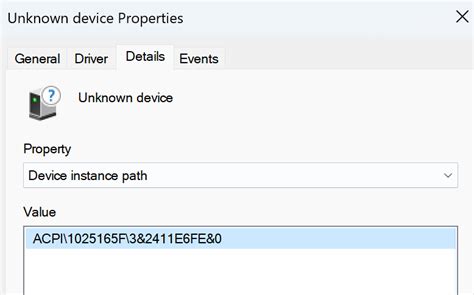 In Device Manager I See Unknown Device On Windows 11 Acer Community
