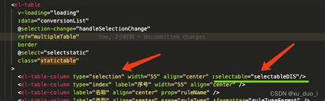Vue 表格 选中后置灰且有回显不可重复选择vue Selection置灰 Csdn博客