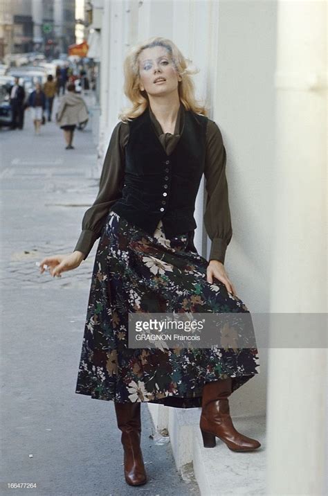 Catherine Deneuve Model For Yves Saint Laurent Catherine Deneuve