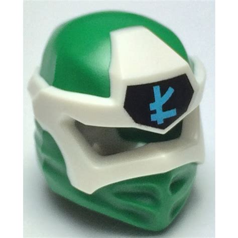 Lego Green Ninjago Wrap With White Mask With Lloyd Ninjago Logogram Brick Owl Lego Marketplace