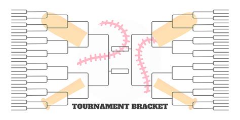 32 팀 토너먼트 브래킷 챔피언십 템플릿 플랫 스타일 디자인 벡터 일러스트레이션 Championship에 대한 스톡 벡터 아트 및 기타 이미지 Championship