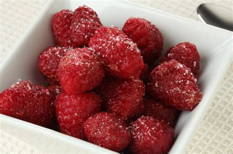 Frozen Raspberry Berry Bites Recipe Berry Bites Raspberry Frozen