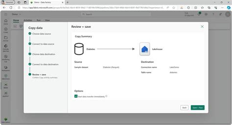 Create Your First Pipeline To Copy Data To Lakehouse
