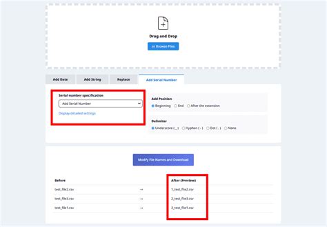 File Name Bulk Renamer Tool