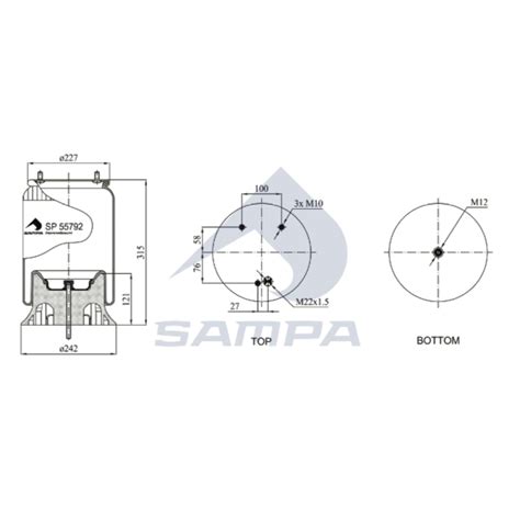 Air Spring Assembly M22 Air Springs Direct
