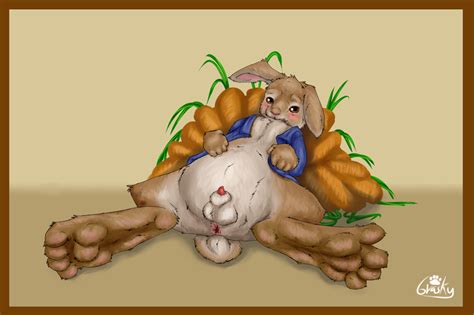 Rule 34 Animal Genitalia Anthro Anus Balls Blush Carrot Feet Feral