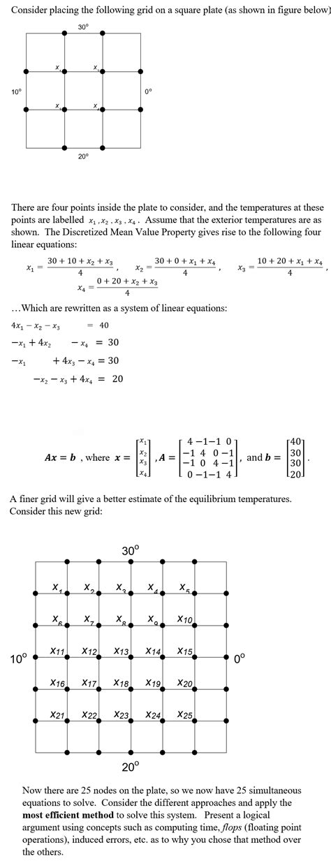 Solved Please Write A Matlab Code To Solve For System Of The Chegg