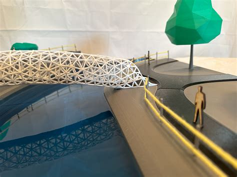 Voronoi Pedestrian Bridge 22 Steps With Pictures Instructables