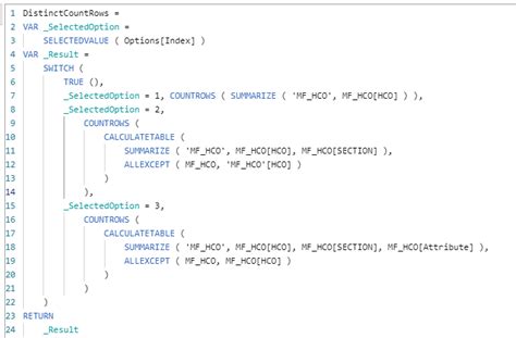 Solved Re Distinct Count Of Rows Grouped By Measure Microsoft