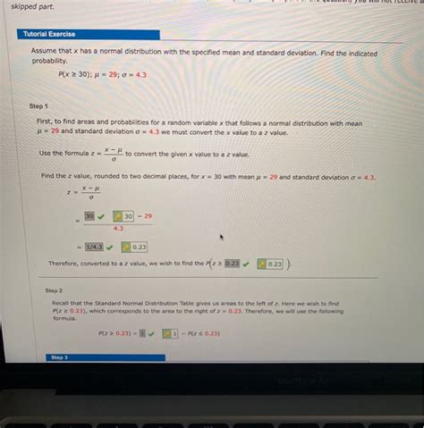 solved skipped part tutorial exercise assume that x has a