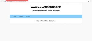 Membuat Halaman Web Dinamis Dengan PHP Malas Ngoding