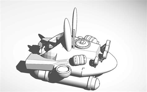 3d Design Submarine Jason Tinkercad