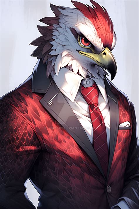 Fancy Hawk Guy Open By Chrisd19 On Deviantart