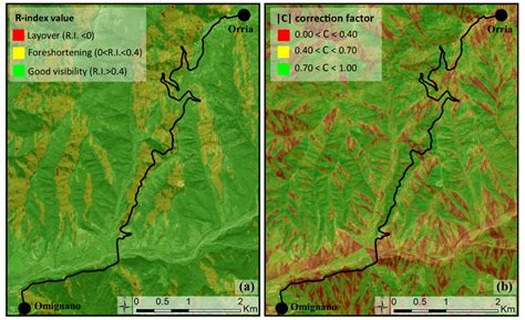 R Index A And C Factor B Maps For Ascending Track Download Scientific Diagram