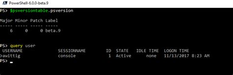 Powershell Unable To Run The Query Commandlet Programming