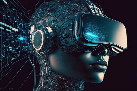 Premium Ai Image Concept Of Artificial Intelligence And Virtual Reality