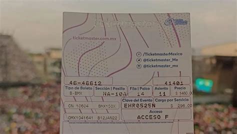 ¿cómo Puedes Imprimir Tus Boletos De Ticketmaster Paso A Paso Sonica