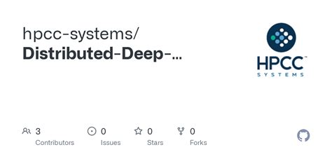 Github Hpcc Systemsdistributed Deep Learning