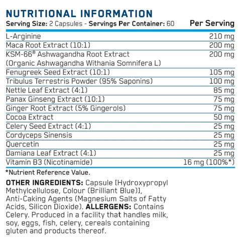 Applied Nutrition Sex Bomb For Him No Limits Supplements