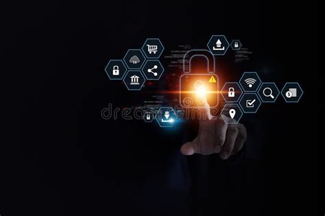 Cyber Security Data Protection Online Computer Network And Personal