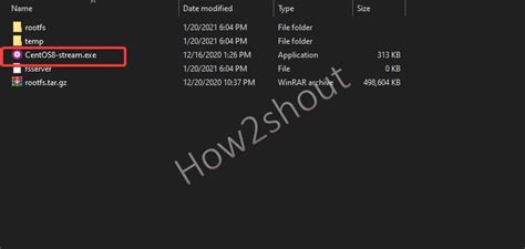 How To Install CentOS Stream On WSL Windows LinuxShout