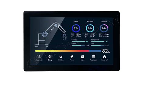 Sunlight Readable IPS Display X Nits With Capactive Touch Panel Optical Bonded