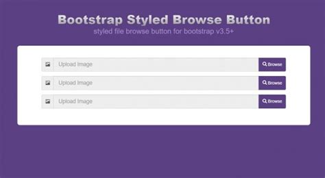 17 Bootstrap File Upload Examples Code Snippet OnAirCode