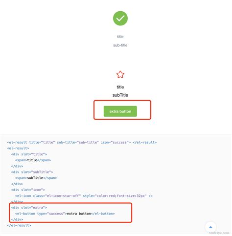 Element Ui Result 组件源码分享el Result Csdn博客