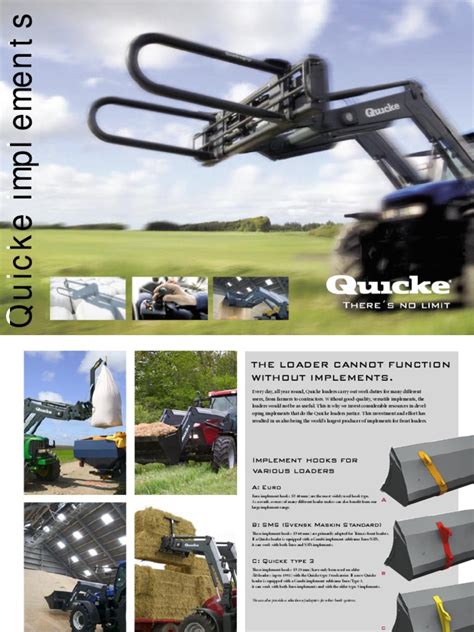 Quickie Implement Leaflet Pdf Loader Equipment Hay