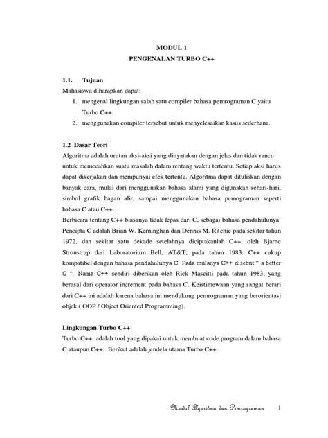 modul 1 2 alpro pdf