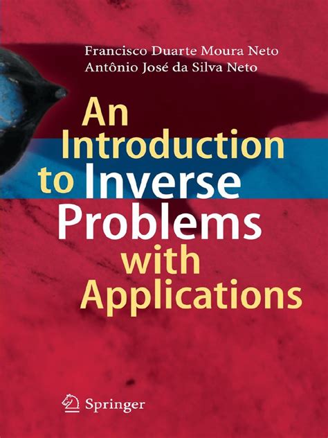 Livro An Introduction To Inverse Problems With Applications Pdf