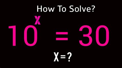 China Math Olympiad Nice Algebra Exponential Problems Youtube