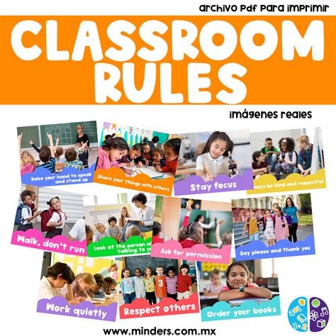 Classroom Rules Imagenes Reales Mindersmx