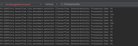 Tensorflow Lite Speed Comparison